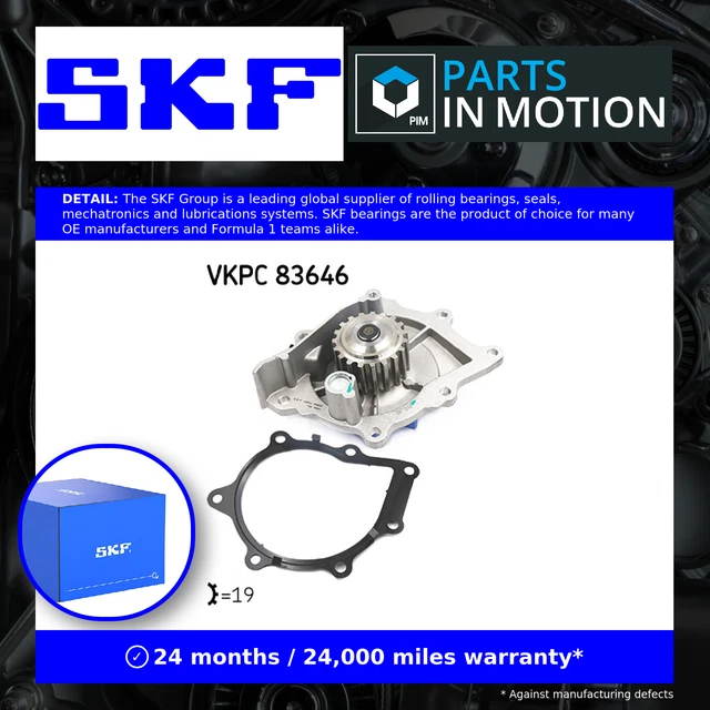 WATER PUMP FITS CITROEN Coolant SKF 1201H7 1201J6 1610278080 Quality ...