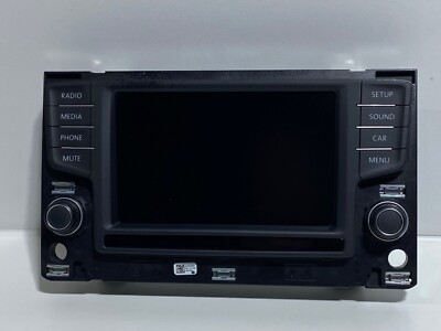 VW GOLF 7 MONITOR DISPLAY 3G0919605 SCREEN TOUCHSCREEN TOURAN 5T Passat ...