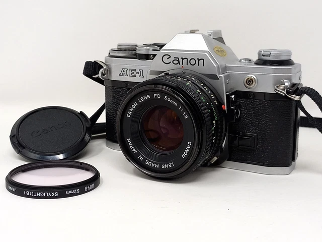 CANON AE-1 / Appareil Photo Reflex (Année 1980) Objectif Fd 50mm 1:1.8 ...