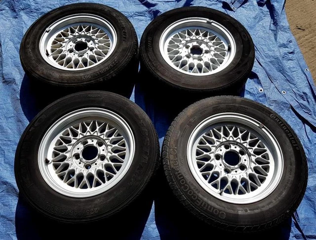 BMW 5 SERIES BBS 15” Alloy Wheels PCD 5x120mm 7Jx15H2 ET20 225/60R15 ...
