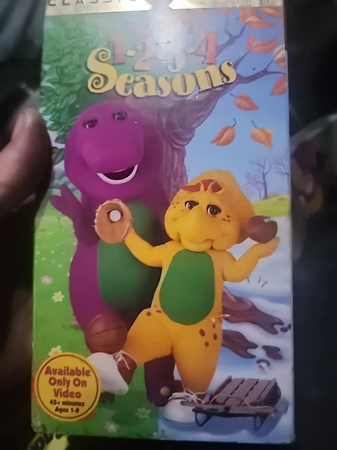 BARNEY - BARNEYS 1-2-3-4 Seasons (VHS, 1996) EUR 4,62 - PicClick FR