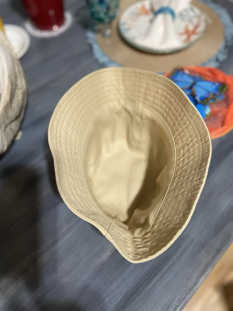 KID/MEN’S COSPLAY TAN Bucket Hat with Orange Net and multi-colored ...