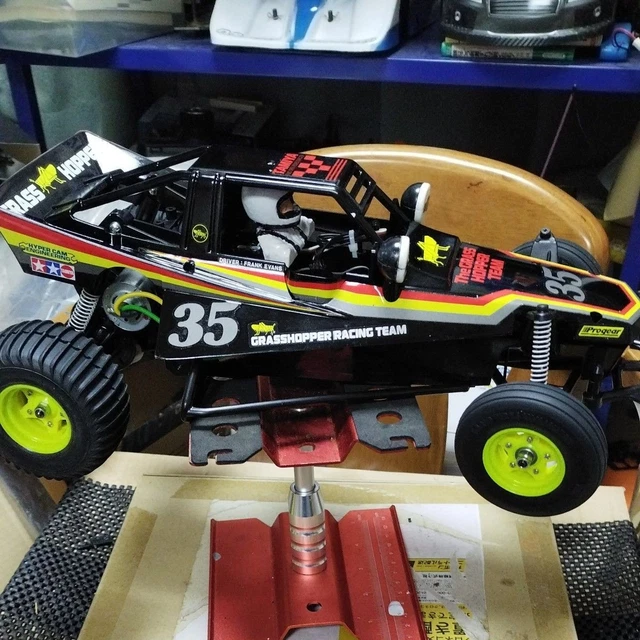 TAMIYA GRASSHOPPER RC Buggy 1/10 Off-Road Car Fast Electric Racing ...