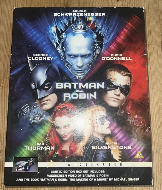 BATMAN AND ROBIN. Widescreen Video/VHS. Box Set. Limited Edition. Book + video. £26.72 - PicClick UK
