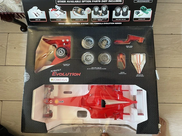 NIKKO REMOTE CONTROL Formula 1 Ferrari F2003-Ga F1 Rc Car £450.00 ...