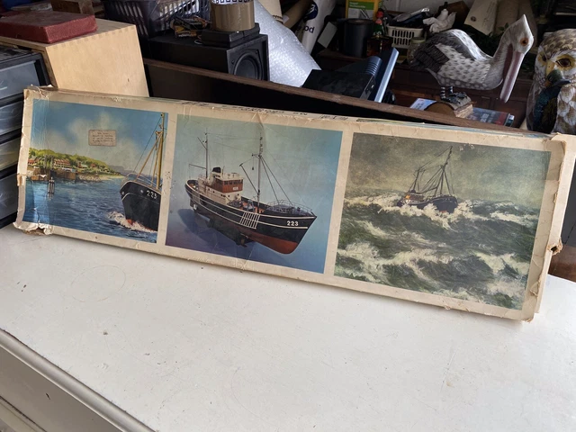 BILLING BOATS DENMARK - Vintage Boxed Model Ship Kit Unused - Progress ...