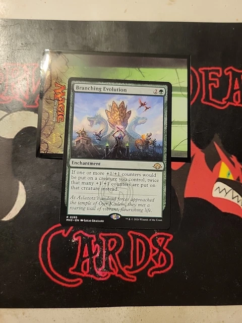 MAGIC THE GATHERING Modern Horizons 3 "Branching Evolution" 285 RARE ...