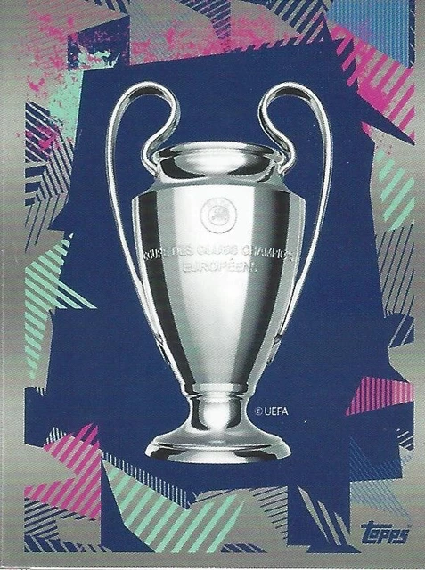 TOPPS UEFA CHAMPIONS League 2022/2023 Sticker No. 2 UCL Trophy Contents ...