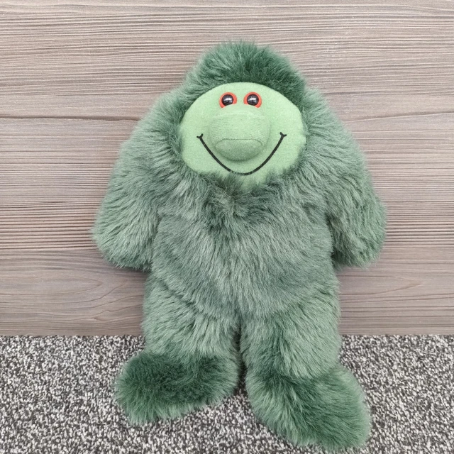 BBC LANGUAGE LEARNING Muzzy Green Furry Monster Soft Plush Toy 9” £9.95 ...