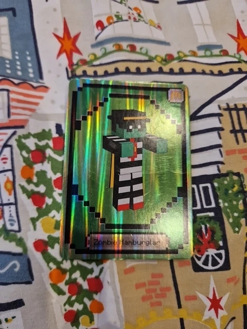 MINECRAFT MCDONALD’S CARD unsure if Code has been used Zombie ...