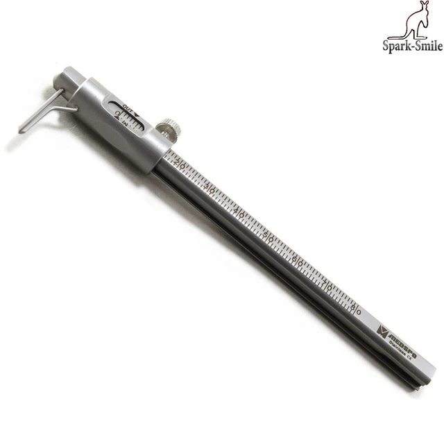 ORTHODONTIC MICRO BOLEY Sliding Caliper Measuring Gauge Krekeler 0-80mm ...