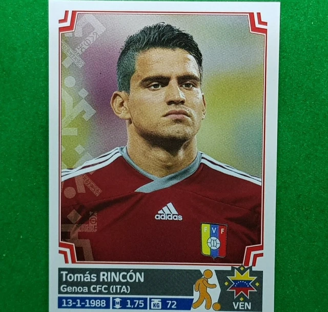 FIGURINA CALCIATORI PANINI Venezuela Rincon N°286 Copa America Chile ...