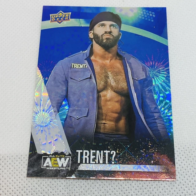 TRENT ? 2021 Upper Deck AEW Pyro Parallel First Edition #35 All Elite Wrestling EUR 6,55 ...
