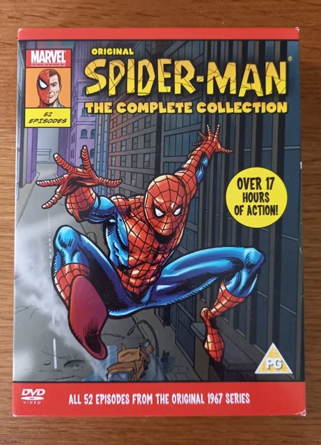 Spider Man 1967 Series Complete Collection Dvd Original Animated Seasons 1 2 3 £4562 Picclick Uk