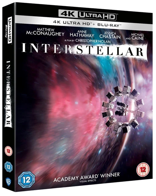 INTERSTELLAR 4K REMASTERED Uhd Blu-Ray Christopher Nolan 2014 Brand New ...