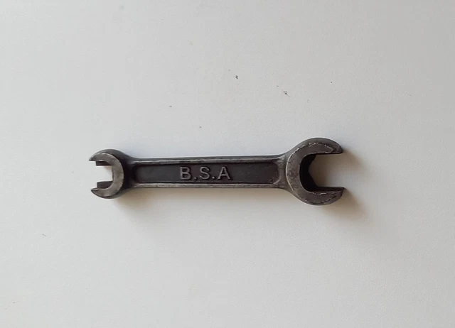 VINTAGE BSA MOTORCYCLE Tool Box Multi End Spanner £12.00 - PicClick UK