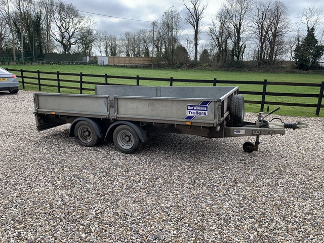 IFOR WILLIAMS LM 126 Trailer 12ft x 6ft vgc £3,200.00 - PicClick UK