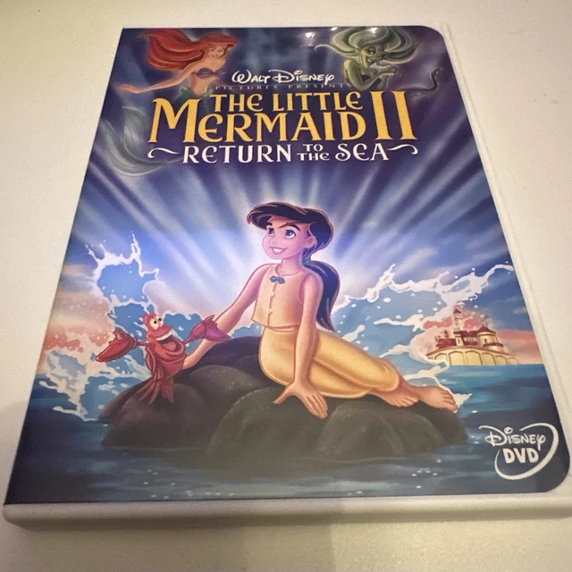 LITTLE MERMAID II Return to the Sea DVD ANIMATED CARTOON MOVIE DISNEY ...