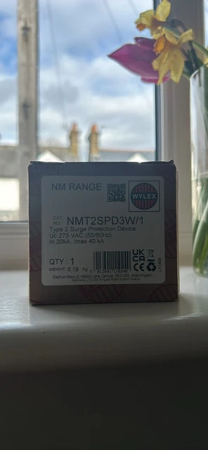 WYLEX SPD NMT2SPD3W/1 type 2 surge protection device £27.99 - PicClick UK