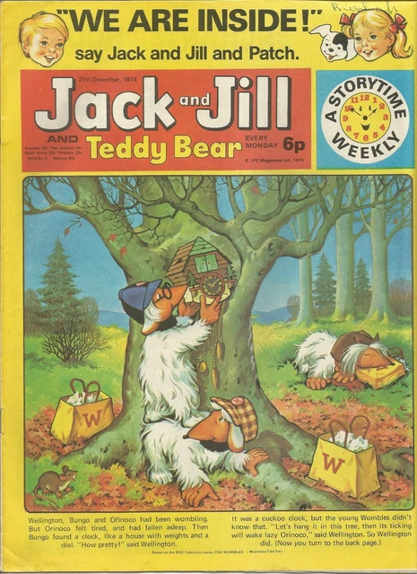 JACK AND JILL : 21st December 1974 : Vintage UK Comic Book. £9.95 ...