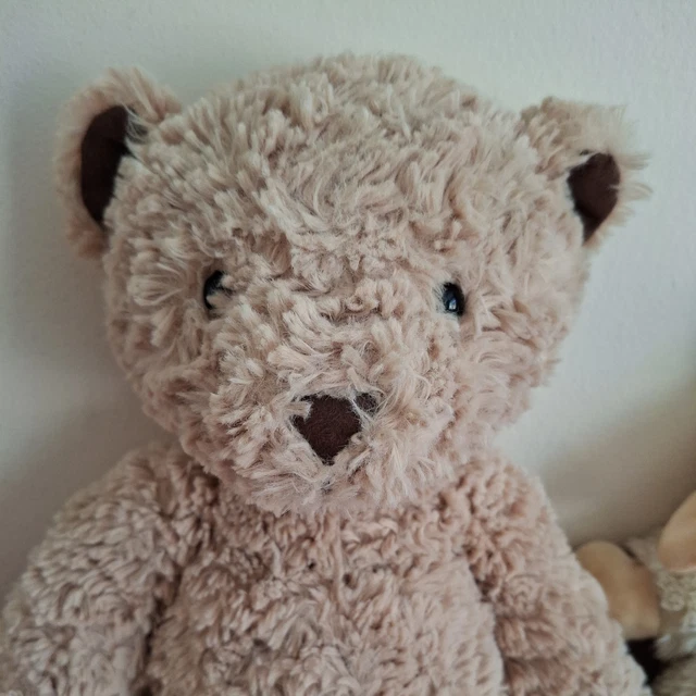 JELLYCAT EDWARD BEAR 13" and Small Squidgy Sheep 11" Soft Plush Toys ...