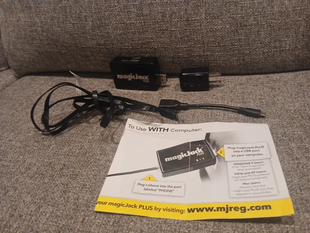 MAGICJACK MAGIC JACK Plus Local Long Distance Calling Main USB With ...