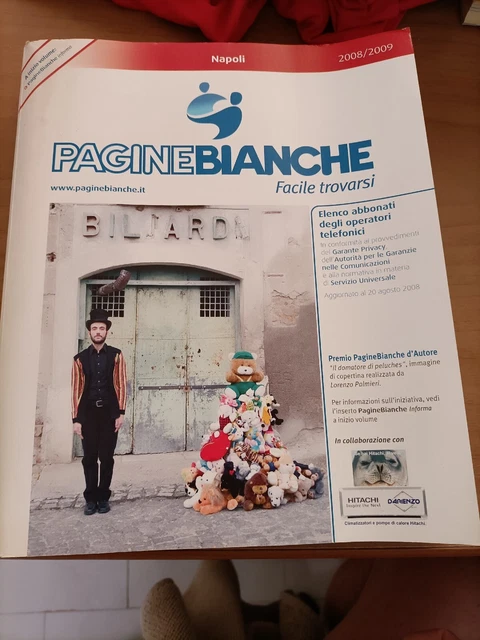 ELENCO TELEFONICO CARTACEO - Pagine Bianche NAPOLI Ultimo DISP. 2008 / ...