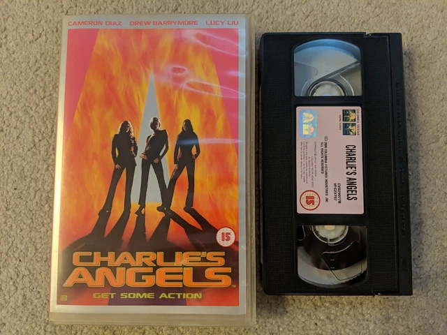 CHARLIE'S ANGELS VHS Video Big Box Ex Rental Large Case RCA EUR 6,99 - PicClick IT