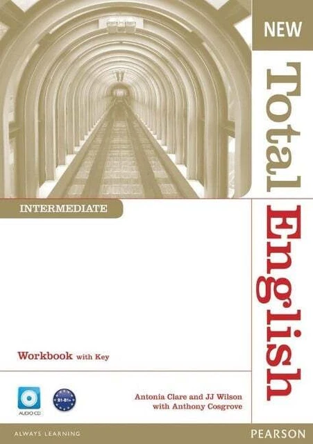 NEW TOTAL ENGLISH Intermediate Workbook with Key and Audio CD Pack Buch ...