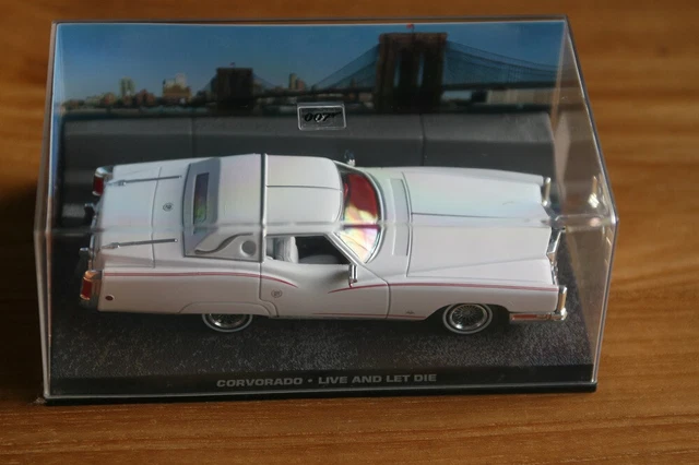 1/43 JAMES BOND car Collection N°23 Corvorado Blanche Live and Let Die ...