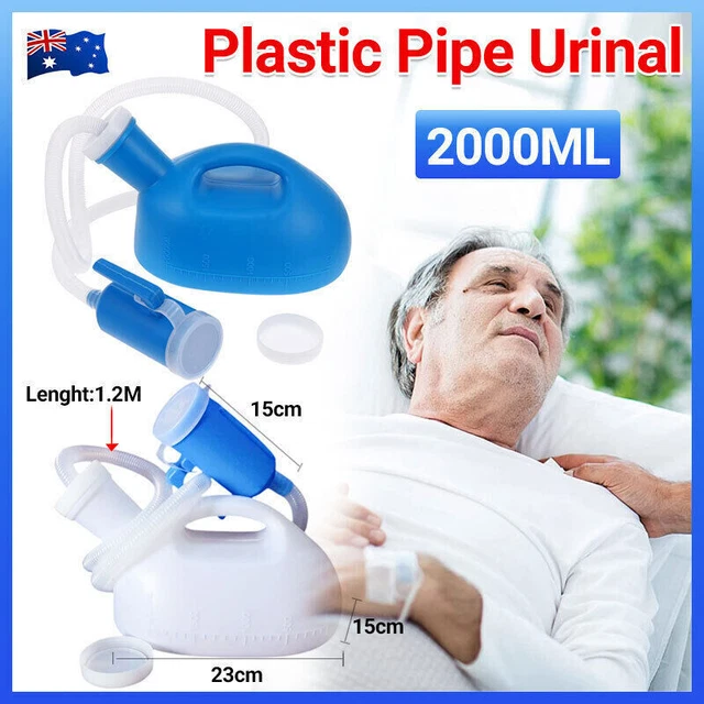 2000ML PORTABLE MALE Men Car Urinal Urine Pee Bottle Camping Travel + 1 ...