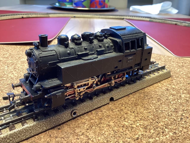 MÄRKLIN H0, AC, 3031 ? , Dampflok BR 81 004, analog, defekt, #gno EUR ...