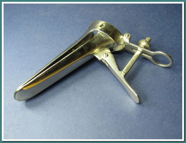 VINTAGE USSR VAGINAL Speculum Surgical Gynecology Instruments Stainless ...