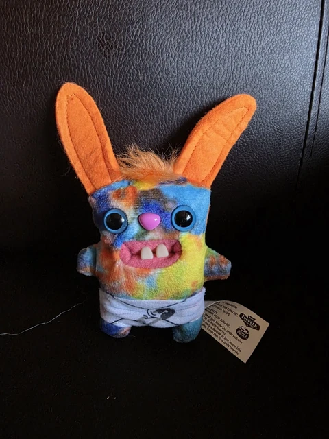 ZURU FUGGLER FUNNY Ugly Monster BABY FUGG RABID RABBIT 3.5" MINI PLUSH ...
