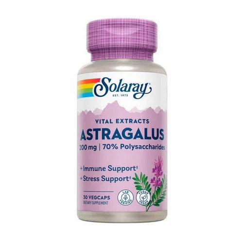 ASTRAGALUS ROOT EXTRACT 30 Caps 200 mg by Solaray £19.86 - PicClick UK