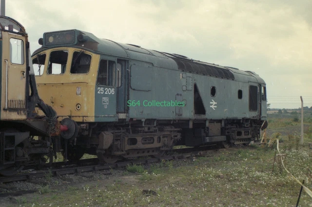 B268 35MM NEGATIVE Class 25 25206 Doncaster c.1992 £2.50 - PicClick UK