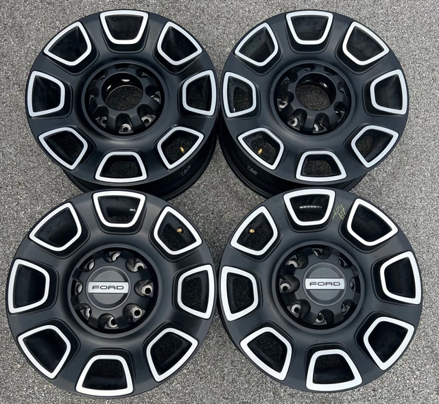 20& FORD F250 F350 Factory Wheels Rims Black Platinum Caps 2024 $1,250. ...