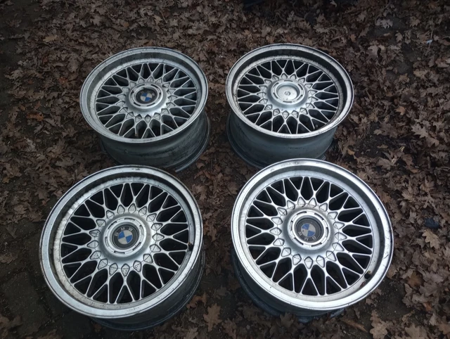 BMW E38 BBS RZ 8"x16" alloy wheels . Set of 4. 1182277. E23 E24 E28 E30 ...