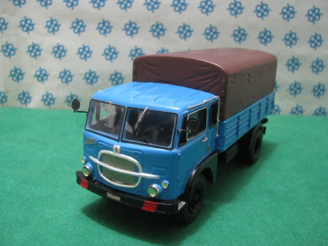 FIAT 643 CASSONE Telonato - 1/43 Built factory- Elite Models ( Gila ...