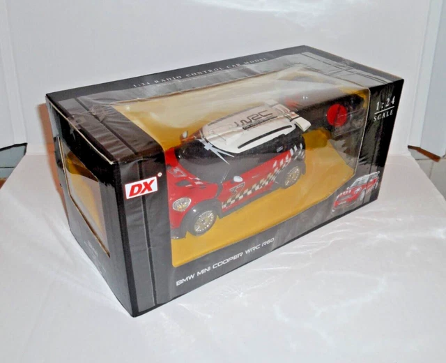 DX RADIO CONTRO1 1/24 BMW MINI COOPER WRC R60 RALLY CAR #37 - BNIB ...