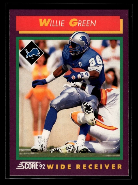 197 ~ WILLIE Green ~ 1992 SCORE ~BASE~NM~FTB EUR 1,09 - PicClick FR