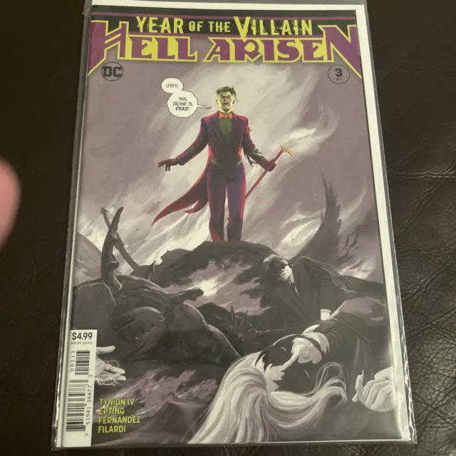 HELL ARISEN #3 Year Of The Villain DC Comics 1ère apparition Punchline ...