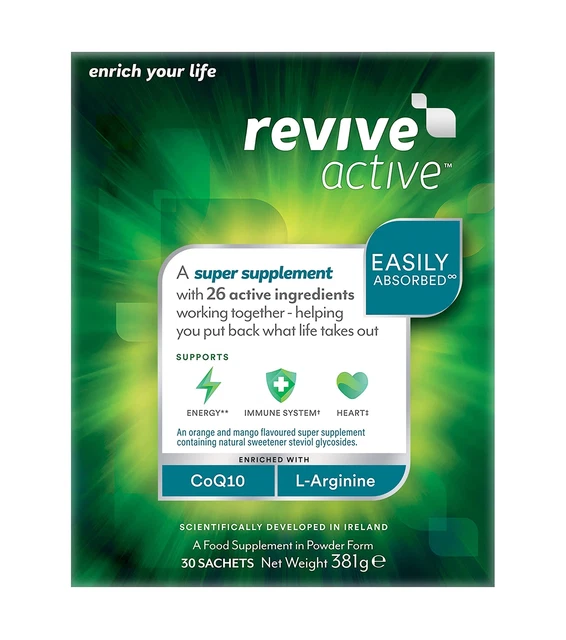 REVIVE ACTIVE, SUPER Supplement - 26 Active Ingredients in 1 Daily ...