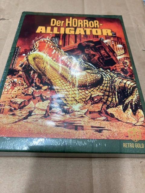 DER HORROR-ALLIGATOR -LIMITED Mediabook Wattiert Limitiert 1000 Stück ...