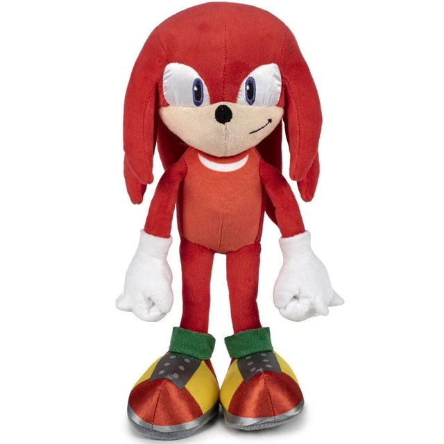 SEGA - SONIC 2 - Knuckles Plush Toy 30CM Kids Soft Cuddly Stuffed Doll ...