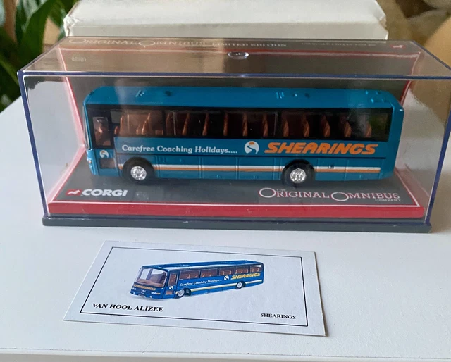 CORGI OMNIBUS OM42701 Van Hool Alizee Bus Shearings Ltd Ed Boxed £7.00 ...