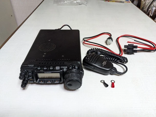 MICROFONO RICETRASMETTITORE YAESU FT-857 HF VHF UHF All Mode testato ...