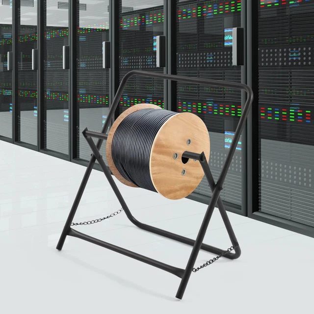 WIRE SPOOL RACK Cold-Rolled Steel Wire Cable Dispenser Single Cable ...