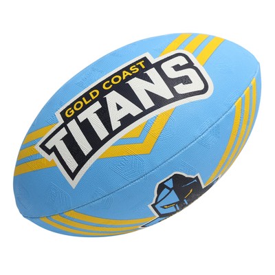 GOLD COAST TITANS 2023 NRL Steeden Rugby League Football Size 11 Inches ...