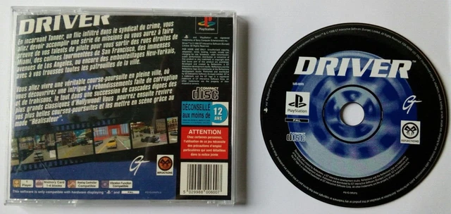 SONY PLAYSTATION PS1 - Driver 1 & 2 - Etat Moyen - Incomplets EUR 10,00 ...